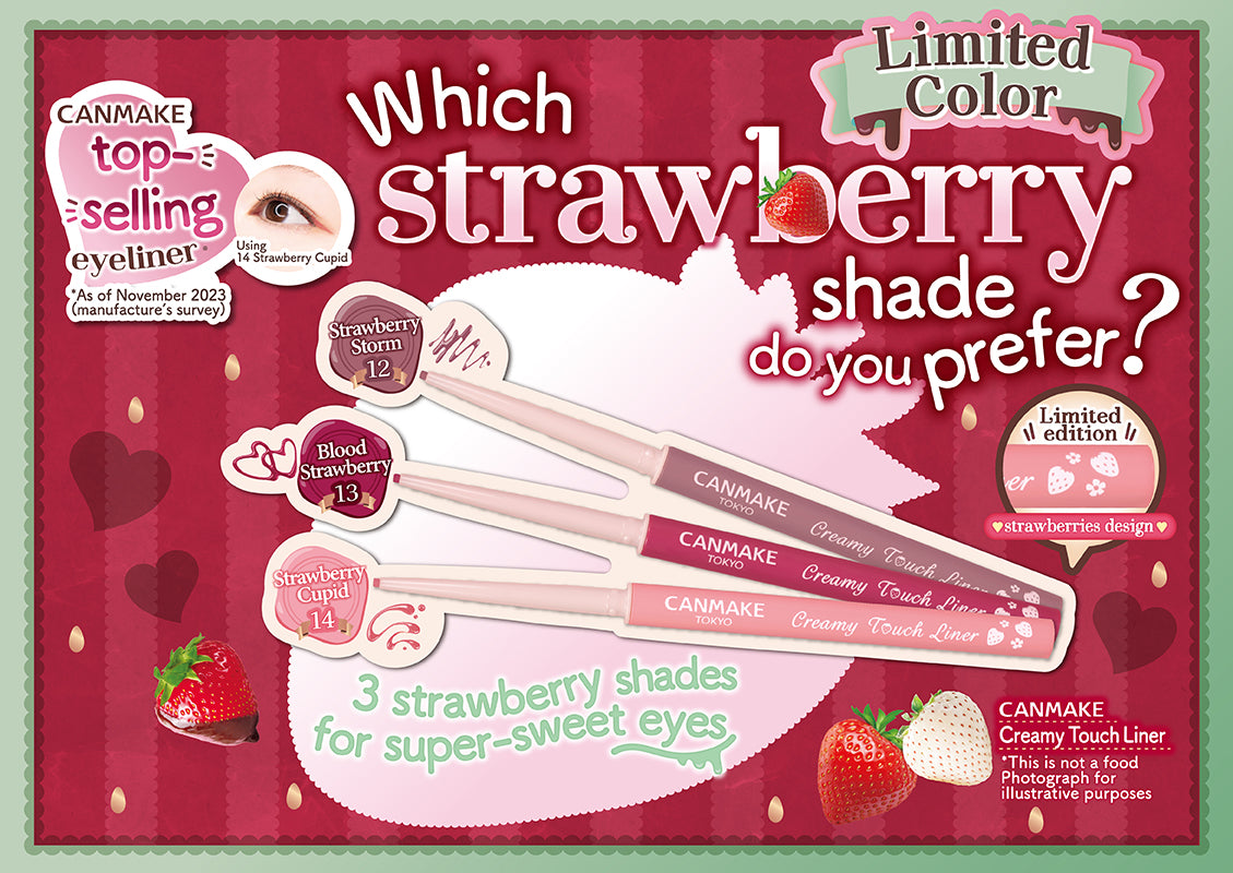 Which strawberry shade do you prefer? 3 strawberry shades for super-sw ...
