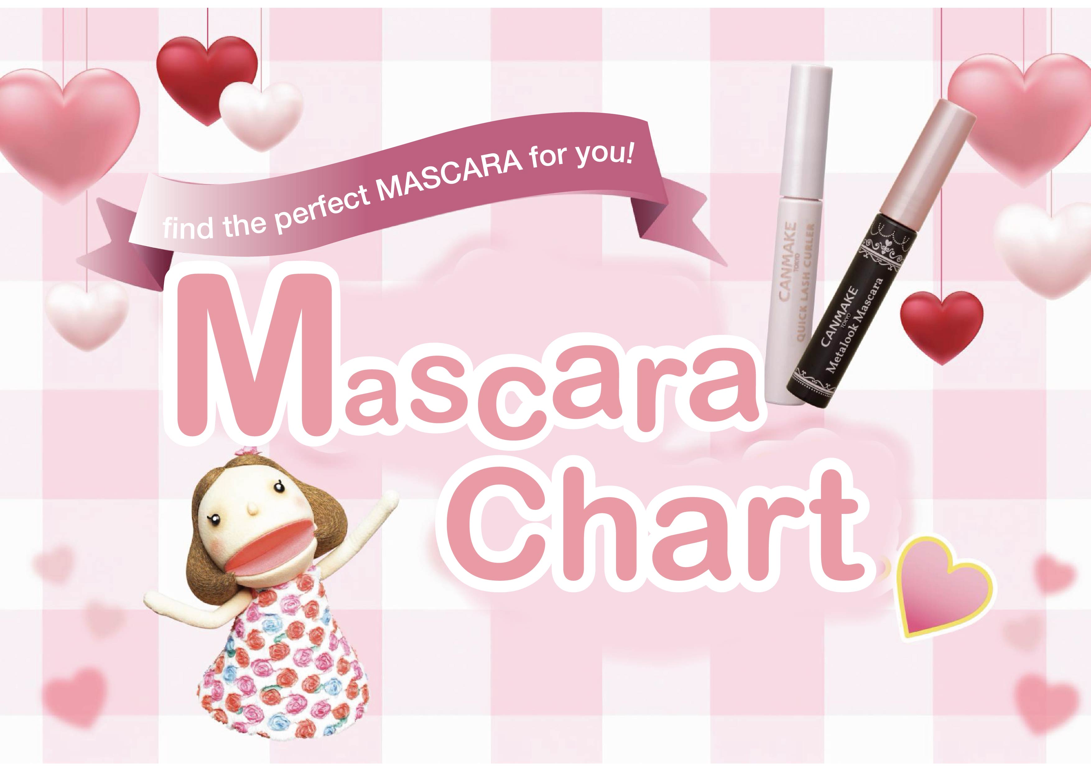 CANMAKE's mascara quick table – CANMAKEUSA