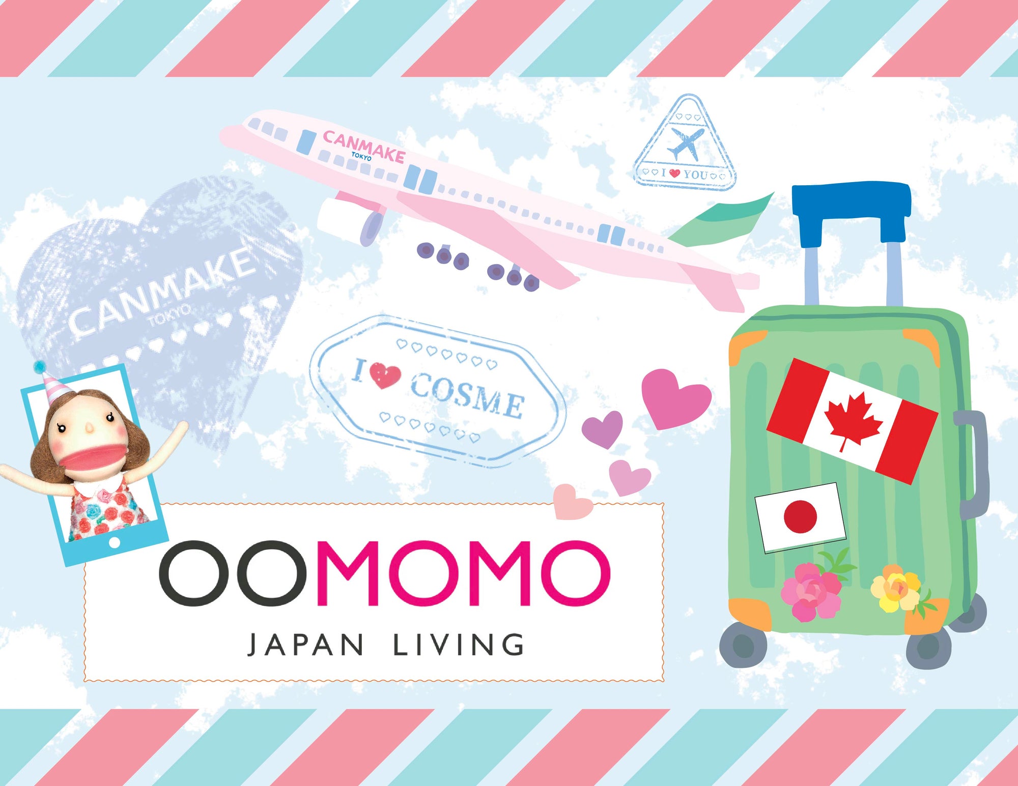 Let's travel to CANADA for this summer x Oomomo japan living – CANMAKEUSA